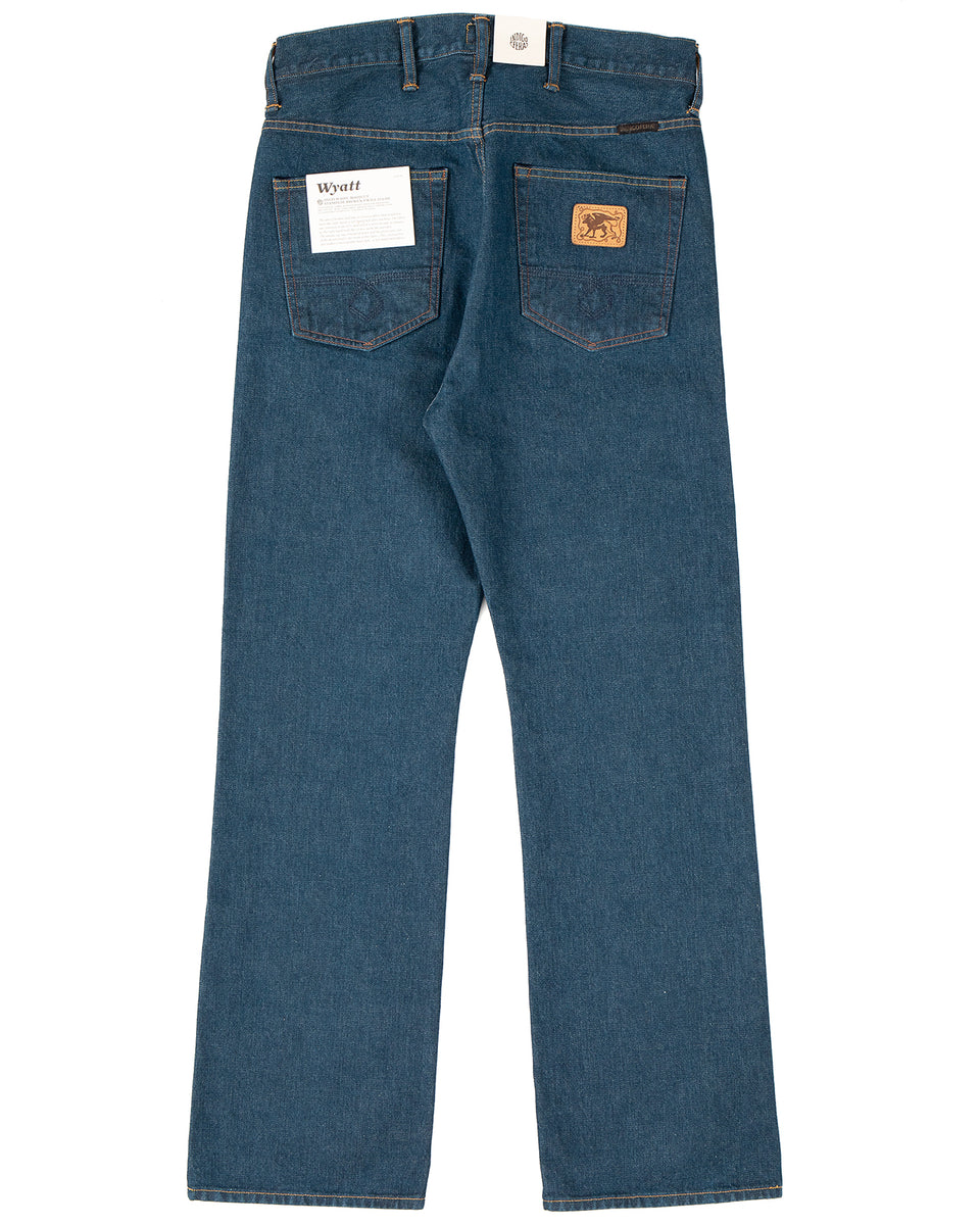 Indigofera Wyatt Jeans, Stampede Broken Twill - Panchoandlefty.se ...