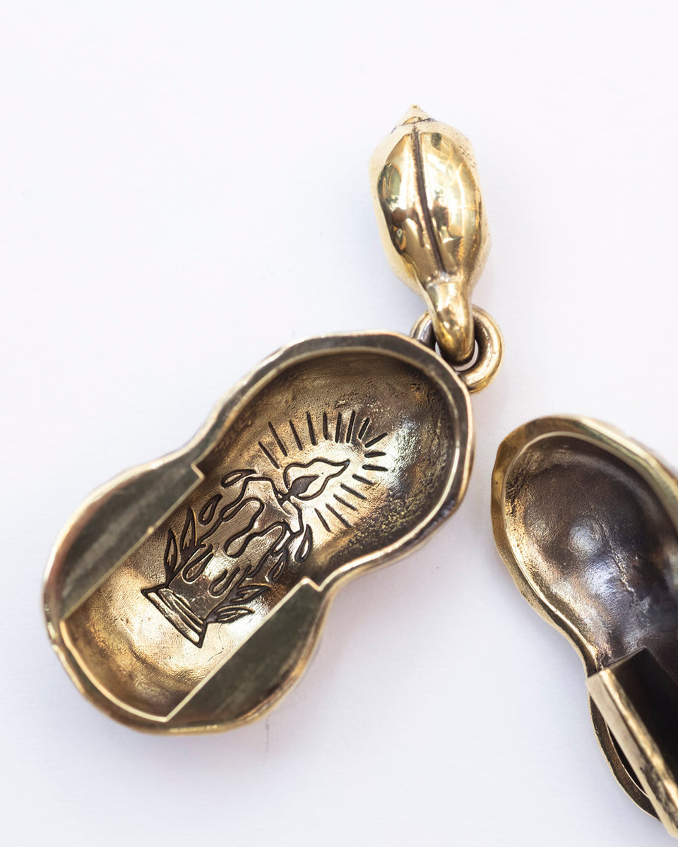 Peanuts & Co Bero Tattoo Peanuts (Slide) Large, Brass × Silver ...