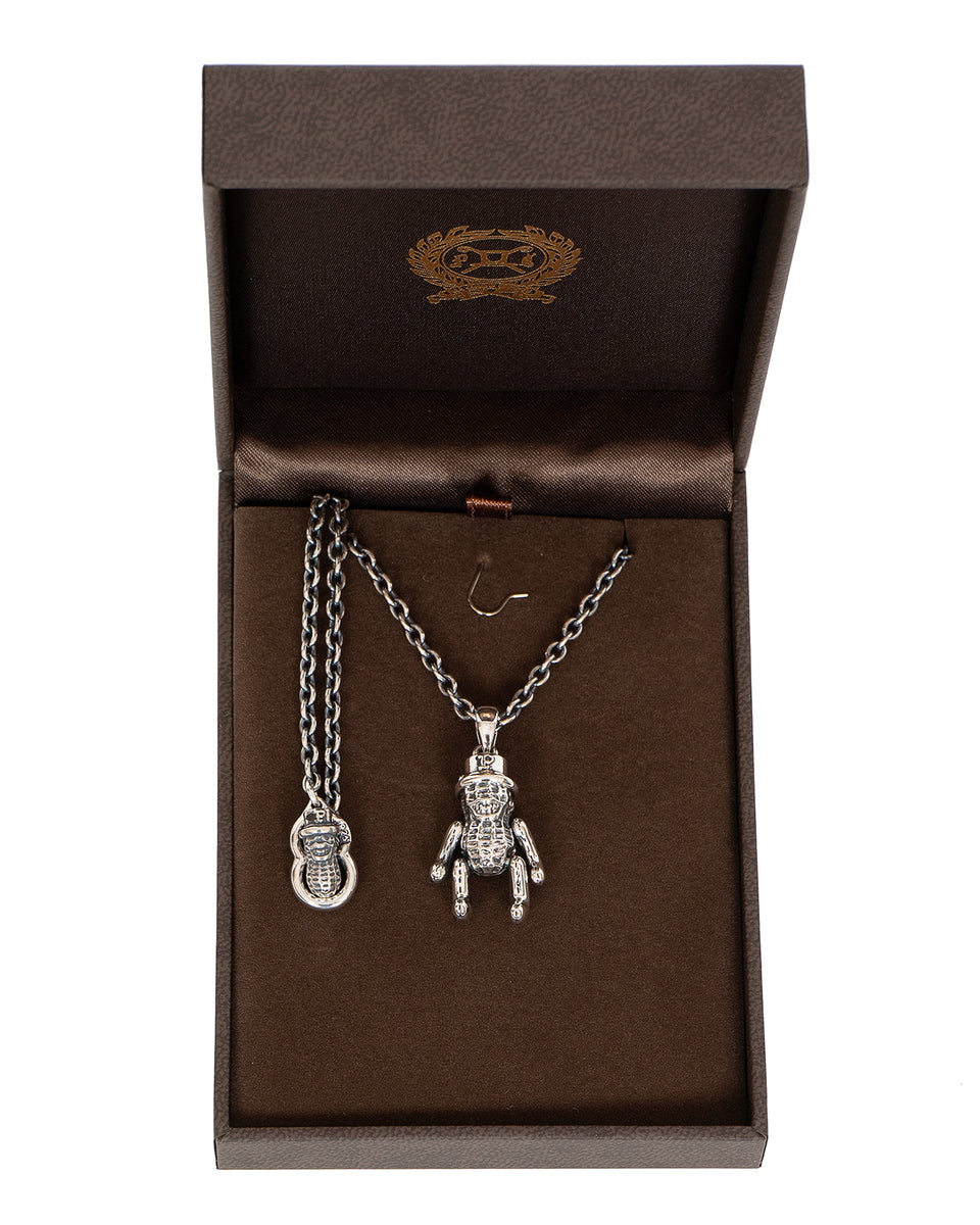 Peanuts & Co Teddy Peanuts Silver Necklace - Panchoandlefty.se – Pancho ...