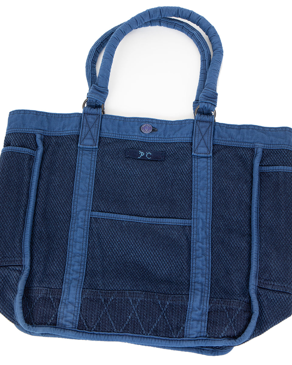 Porter Classic Kendo Mini Tote Bag, Silver Charm, Blue - Panchoandlefty ...